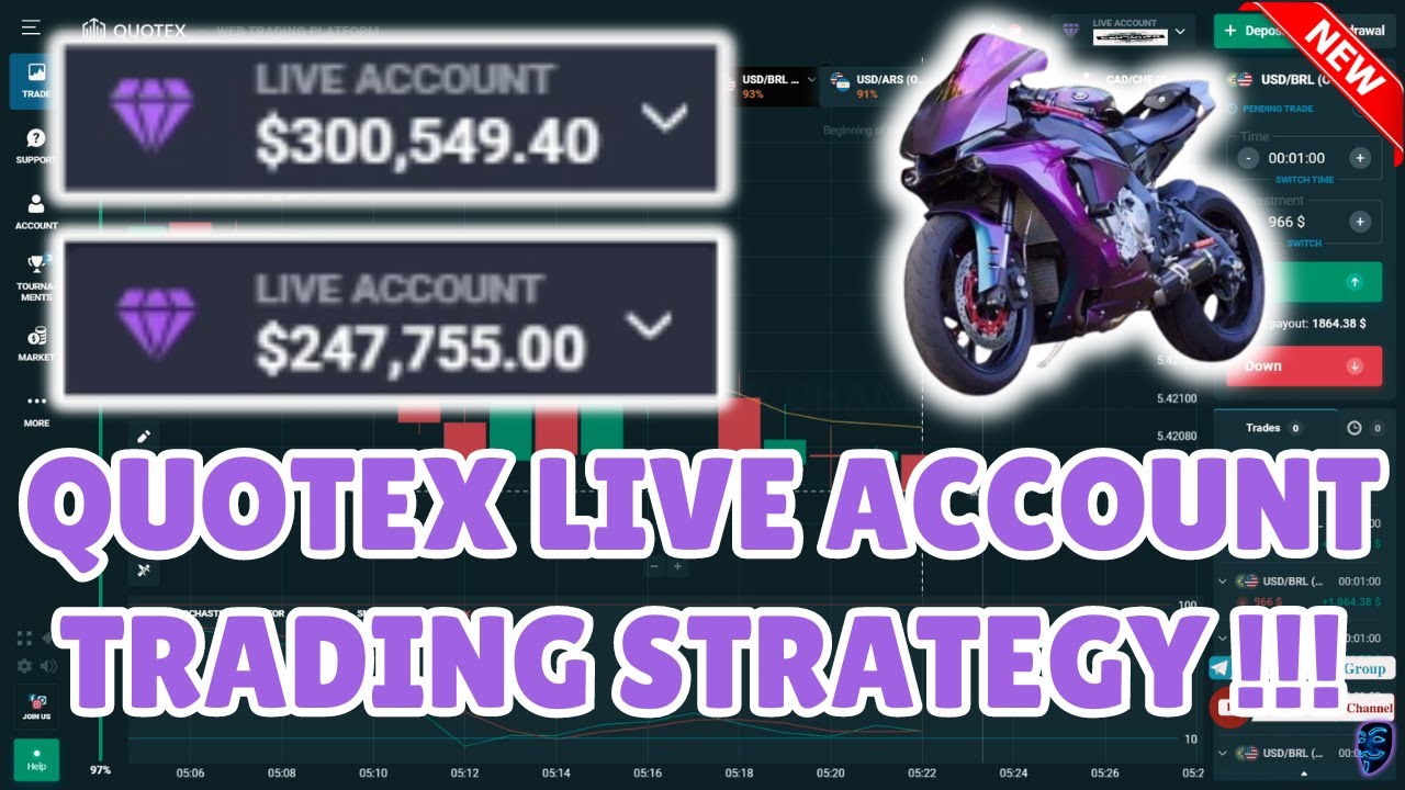 🚥TURN $10 ️$39,100 TRADING BINARY OPTIONS LIVE 2024🟣| NO LOSS QUOTEX ...