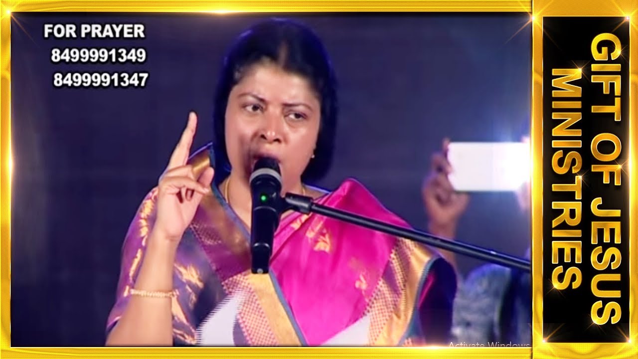Dr.J.Preetha Judson Telugu Message at TANUKU 24/5/2016. - YouTube