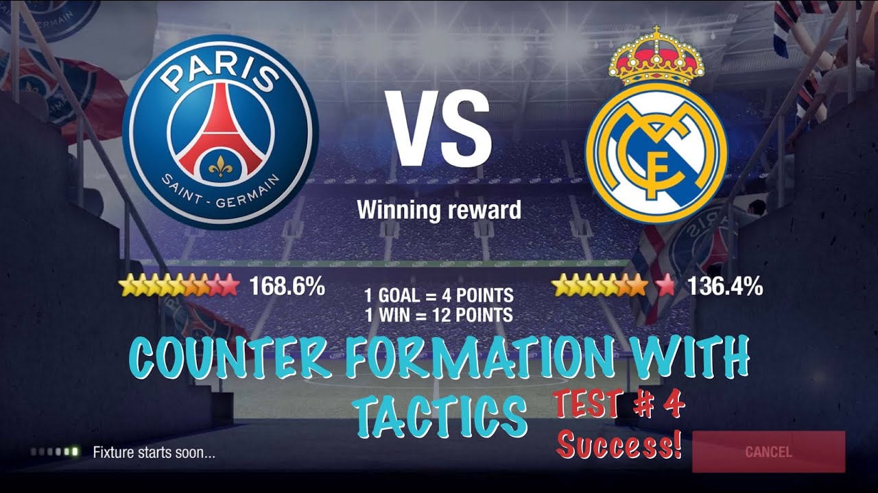 Top Eleven : Perfect formation & tactics to beat PSG - YouTube