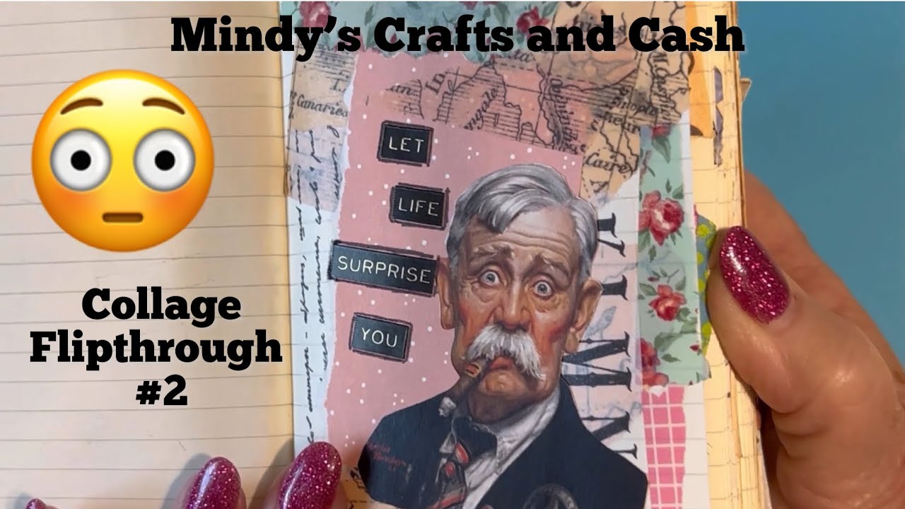 Collage Book Flip Through #2 - YouTube