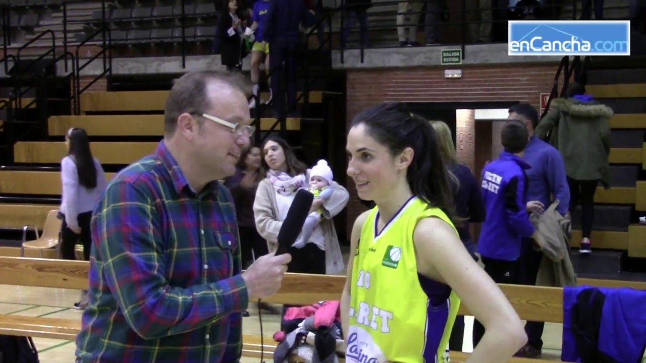 Bea Royo y Alex Pajares post Picken Claret vs Pacisa Alcobendas - YouTube