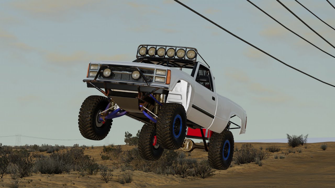 BDR Battle at Primm with the New Class 2000 Truck in Beamng.drive - YouTube