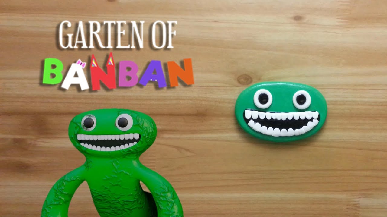 Garten of Banban jumbo josh clay cracking making 반반의 유치원 점보 조쉬 클레이로 만들기 ...