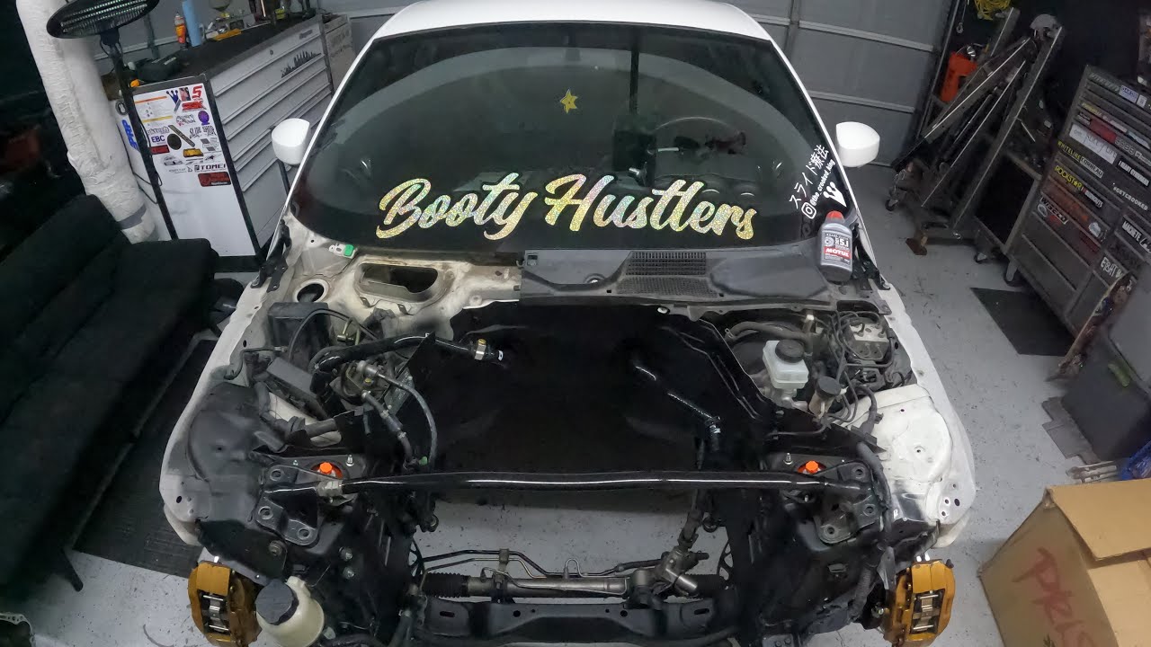 BUILD DAY 2 SUPERCHARGED DRIFT CAR PROJECT Z - YouTube