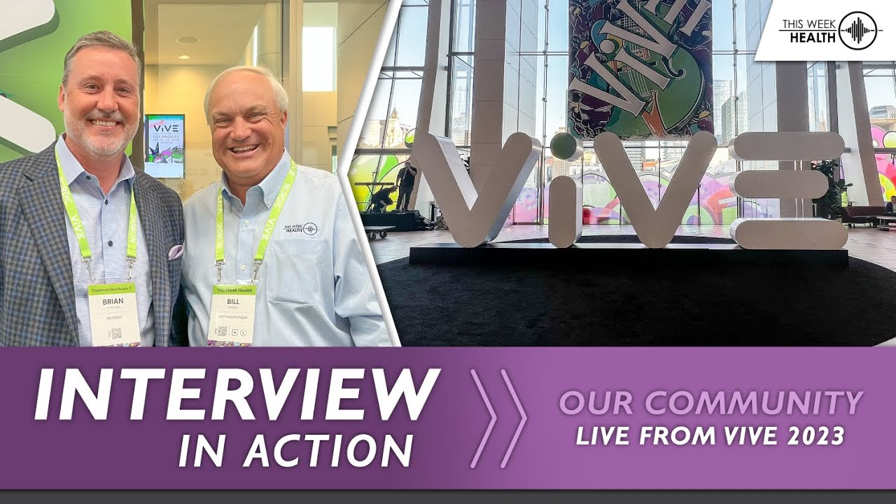 Interview in Action @ ViVE '23 - Brian Symonds, President, Optimum ...
