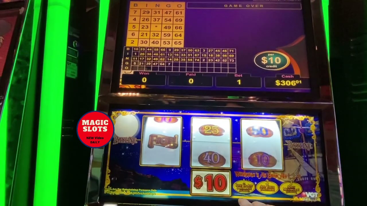 Magic Slots Playing VGT Slots and WIN - YouTube