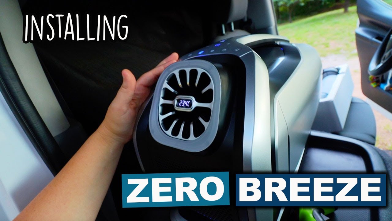 Keeping Cool In A Van Using Zero Breeze Mark 2 | Full Installation ...