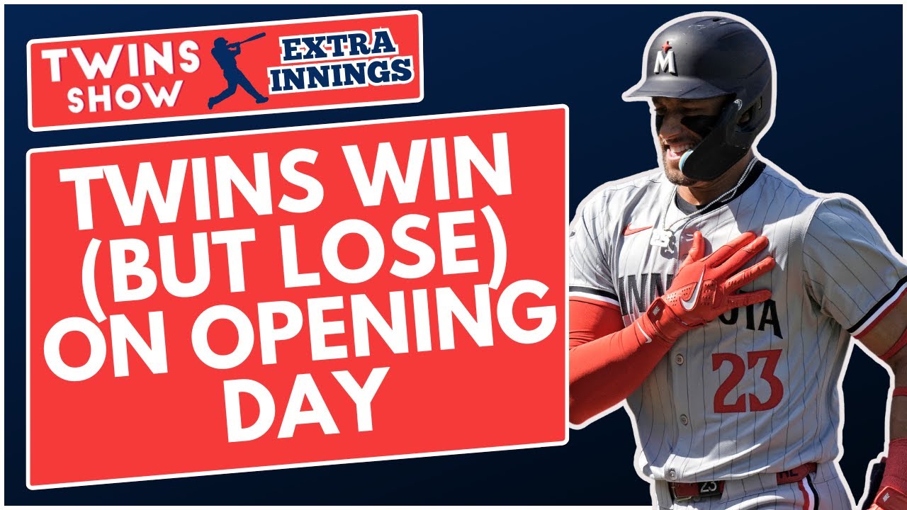 Minnesota Twins WIN on Opening Day but lose Royce Lewis to quad injury ...