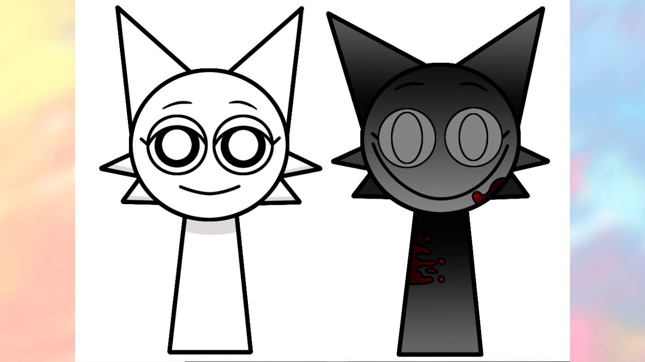 How to Draw Wenda Normal vs Horror / Incredibox Sprunki - YouTube