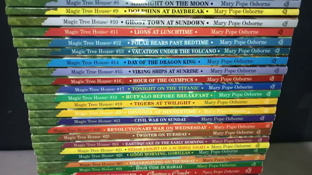 Magic Tree House Paperback Book Collection Set (1-36) by Mary Pope ...