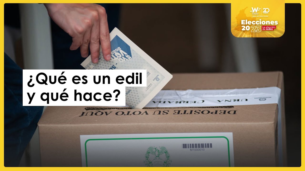¿Qué es un edil y cuáles son sus funciones? - YouTube