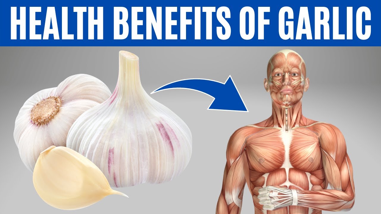 GARLIC BENEFITS - Top 10 HEALTH BENEFITS OF GARLIC! - YouTube