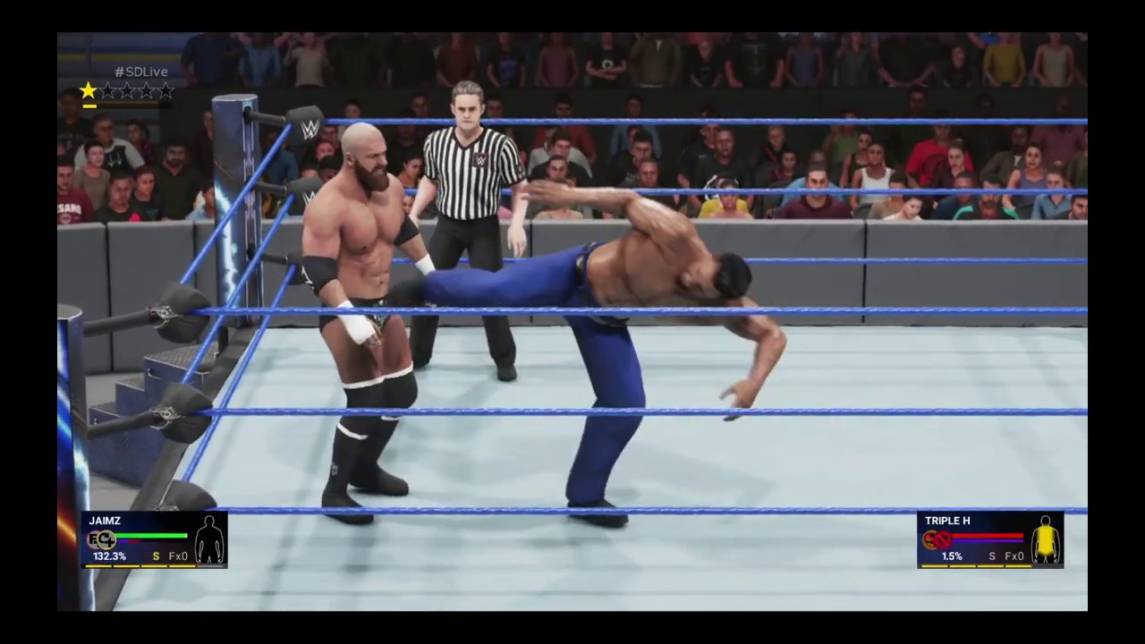 my wwe SUPER KICK* - YouTube