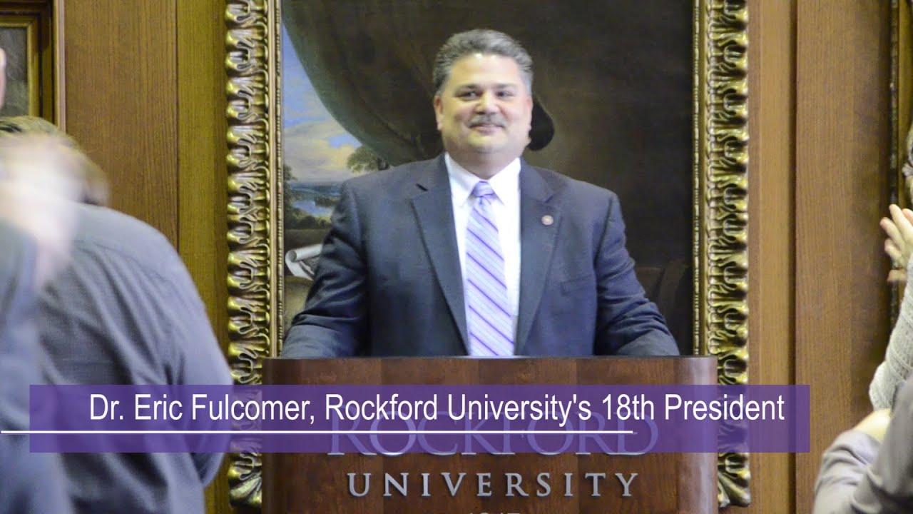 University's 18th president announced, Dr. Eric Fulcomer - YouTube