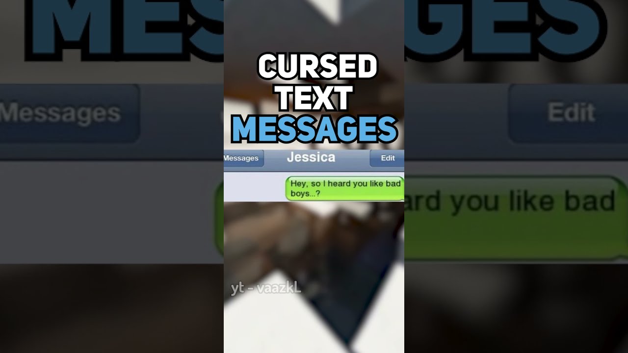 Cursed TEXT Messages! 85 - YouTube