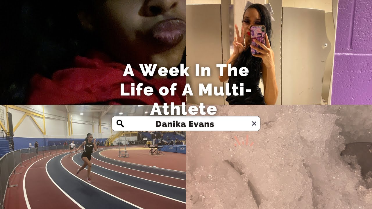 Week in the Life of a Multi-Athlete | Cheer, Track Meet, Practice ...