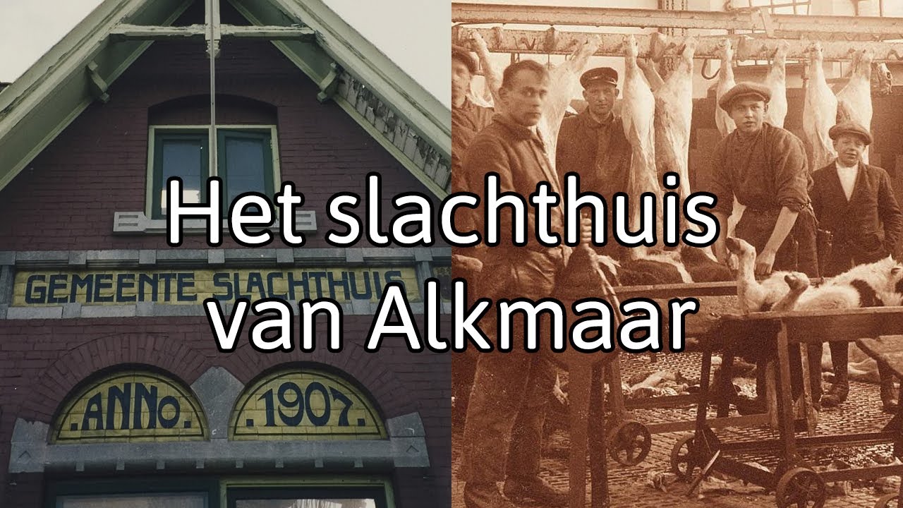 Het slachthuis van Alkmaar (1908-1992) - YouTube