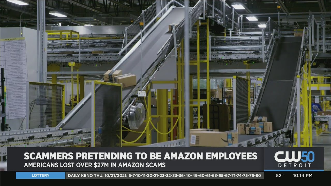 Amazon Scammers Stole Over $27M From Consumers In A Year - YouTube