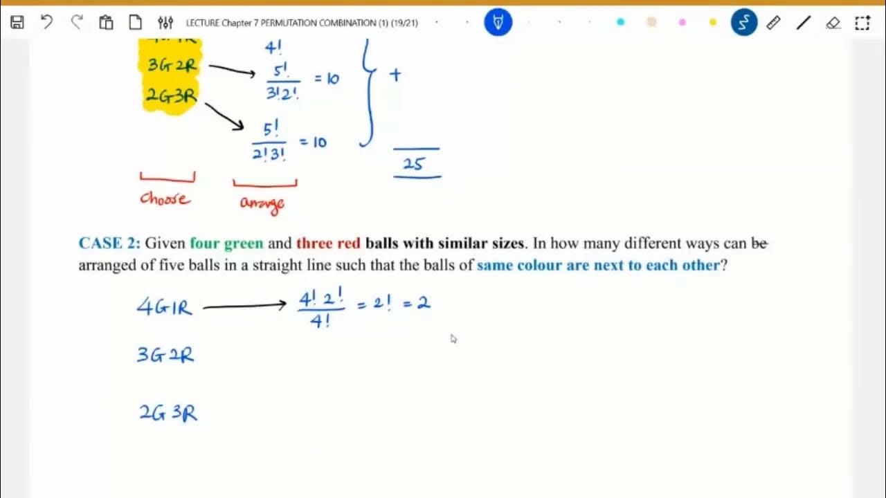 SM025 Chapter 7 Combination Special case - YouTube