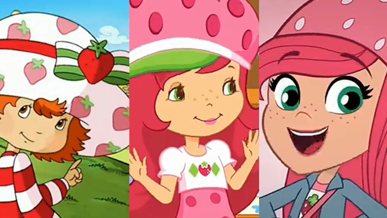 evolution of strawberry shortcake - YouTube