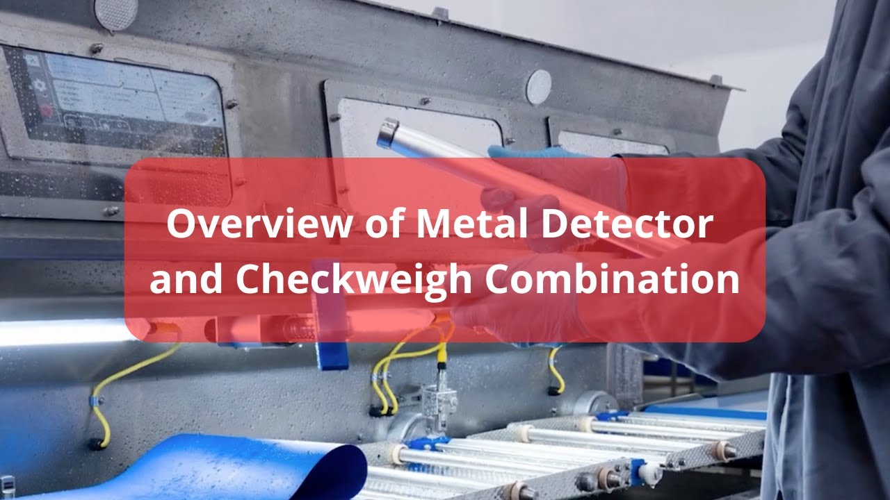 Redpack | Overview of Metal Detector and Checkweigh Combination - YouTube