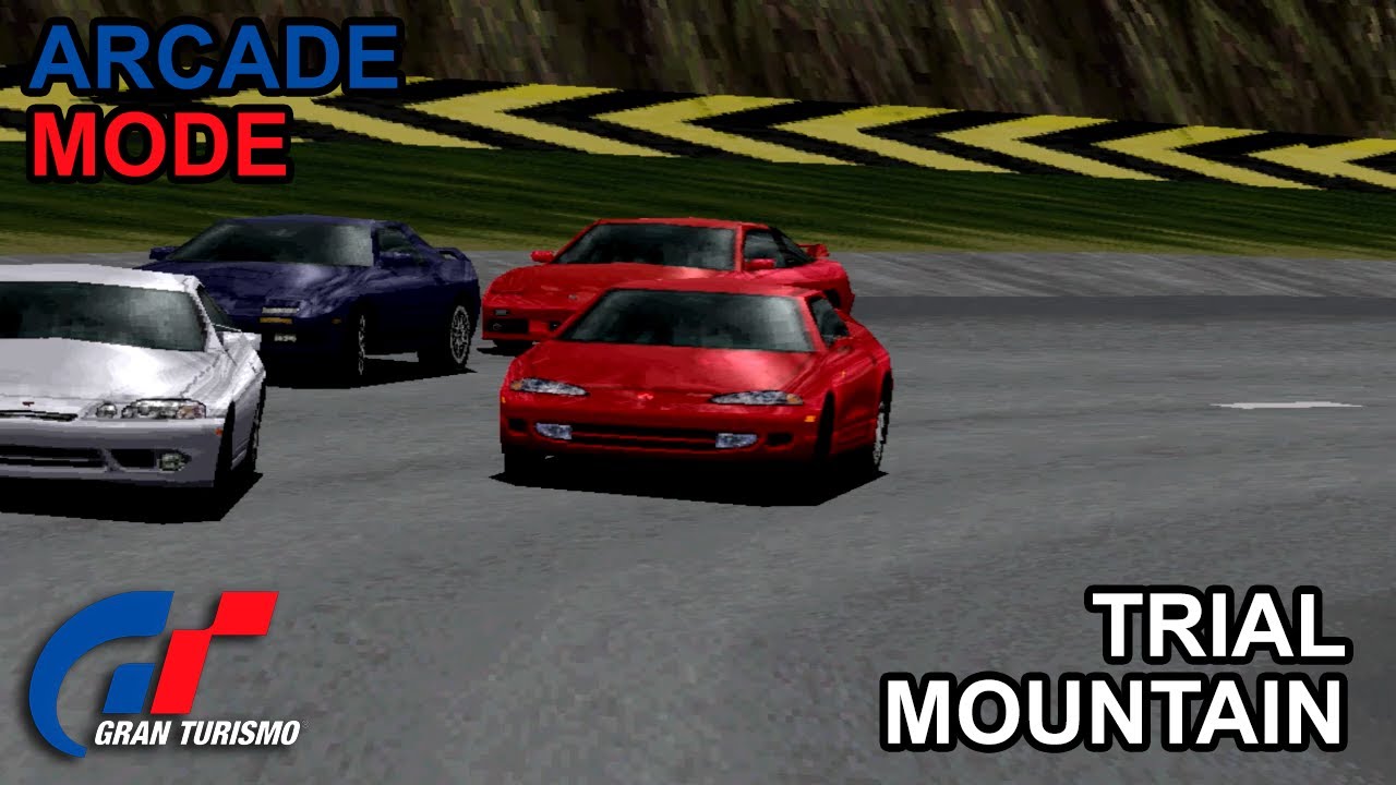 Gran Turismo (Arcade Mode) - Trial Mountain | Playthrough - Part 2 ...
