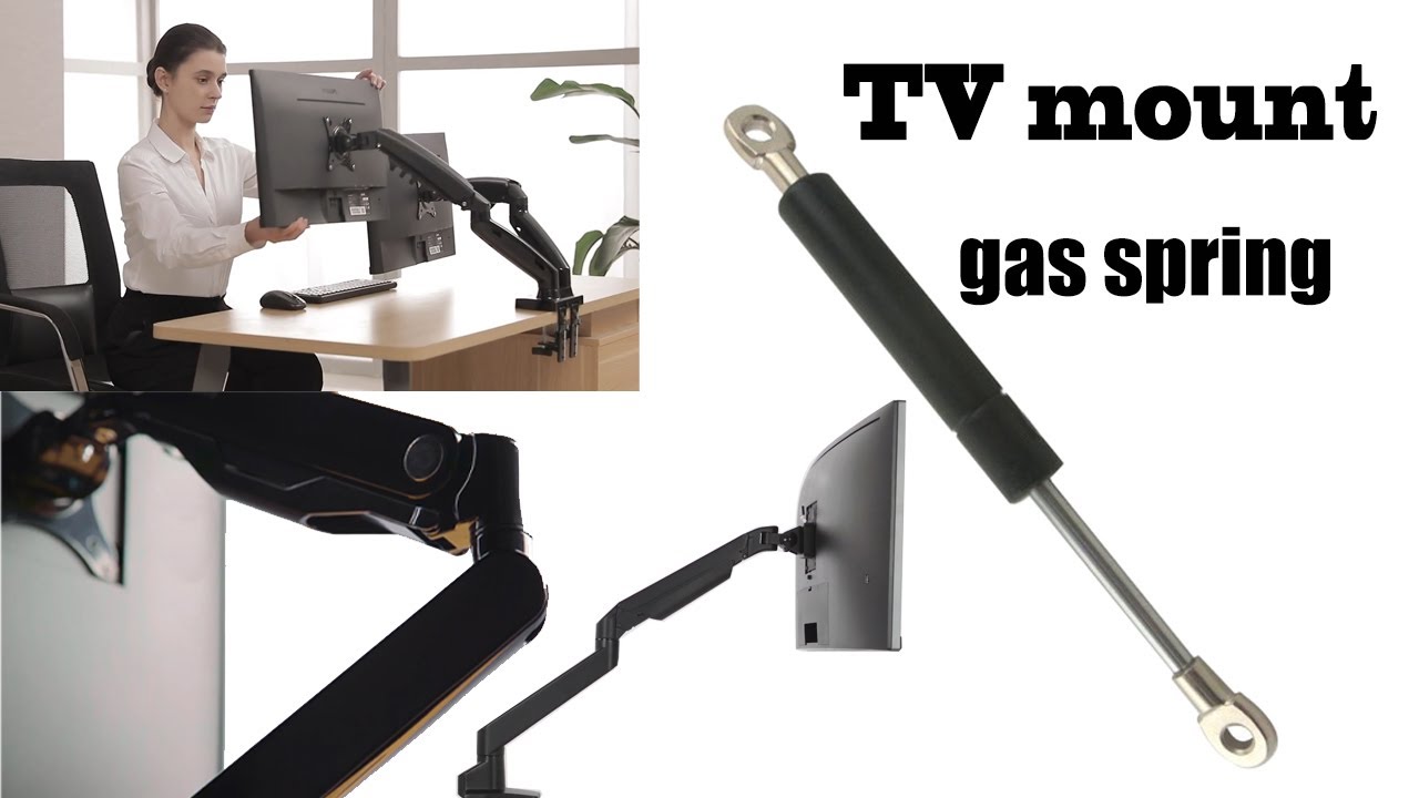 TV mount gas spring - YouTube