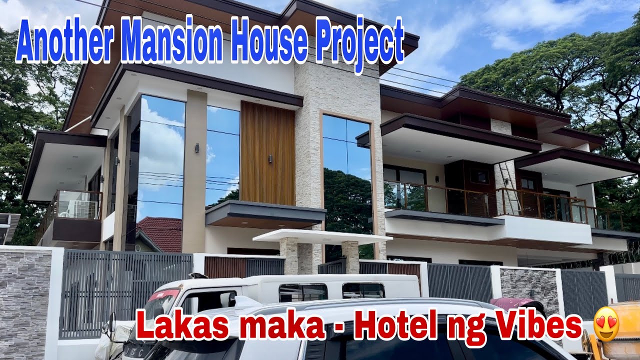 Another mansion house ang ating next client / lakas maka hotel daw ng vibes ng ating kurtina ...