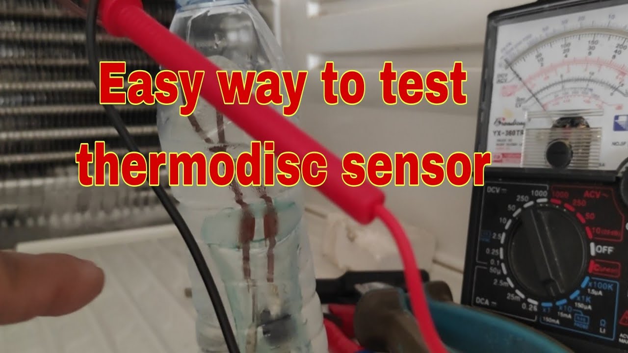 How to tes thermodisc sensor in easiest way - YouTube