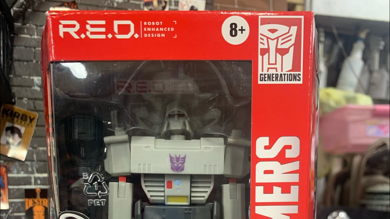 Transformers RED Megatron - YouTube