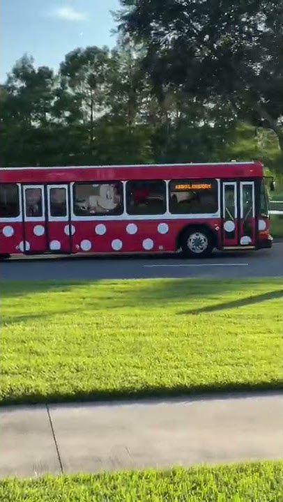Disney Bus Transport Minnie Mouse #disney #bus #transport #travel # ...