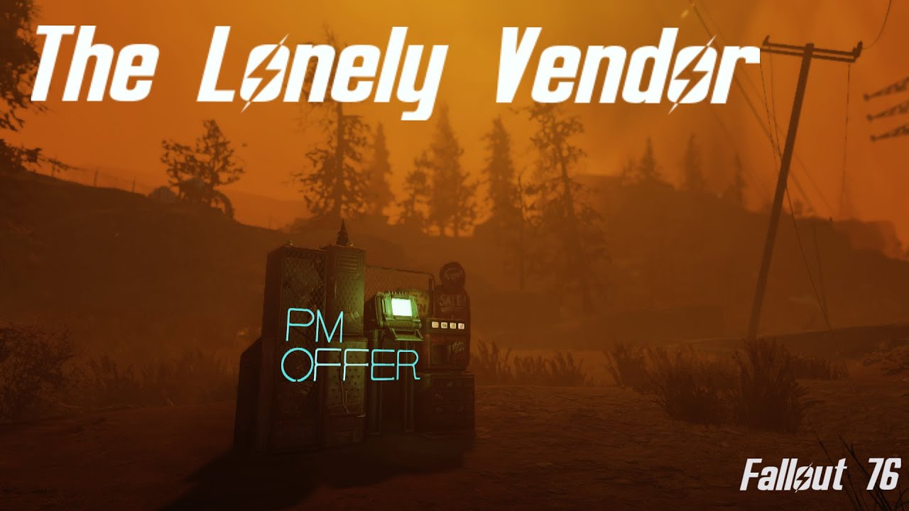 Fallout 76 - The Lonely Vendor [Trap] - YouTube