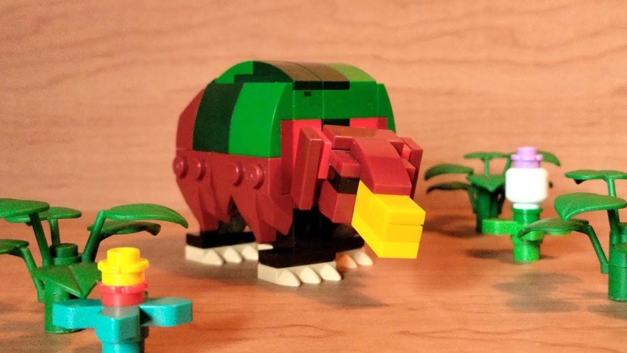Lego Minecraft- Sniffer MOC - YouTube