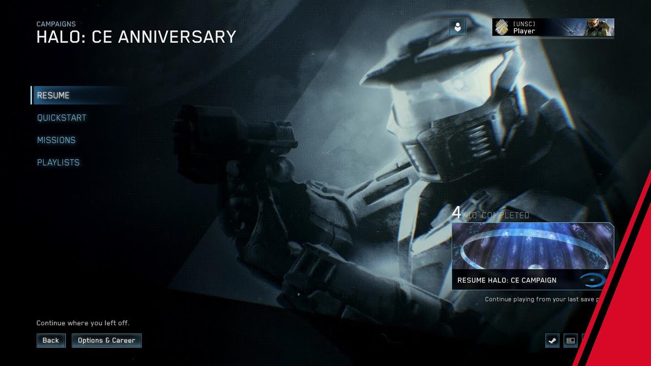 Halo Combat Evolved Anniversary Game Main Menu Theme Songs (Halo TMCC ...