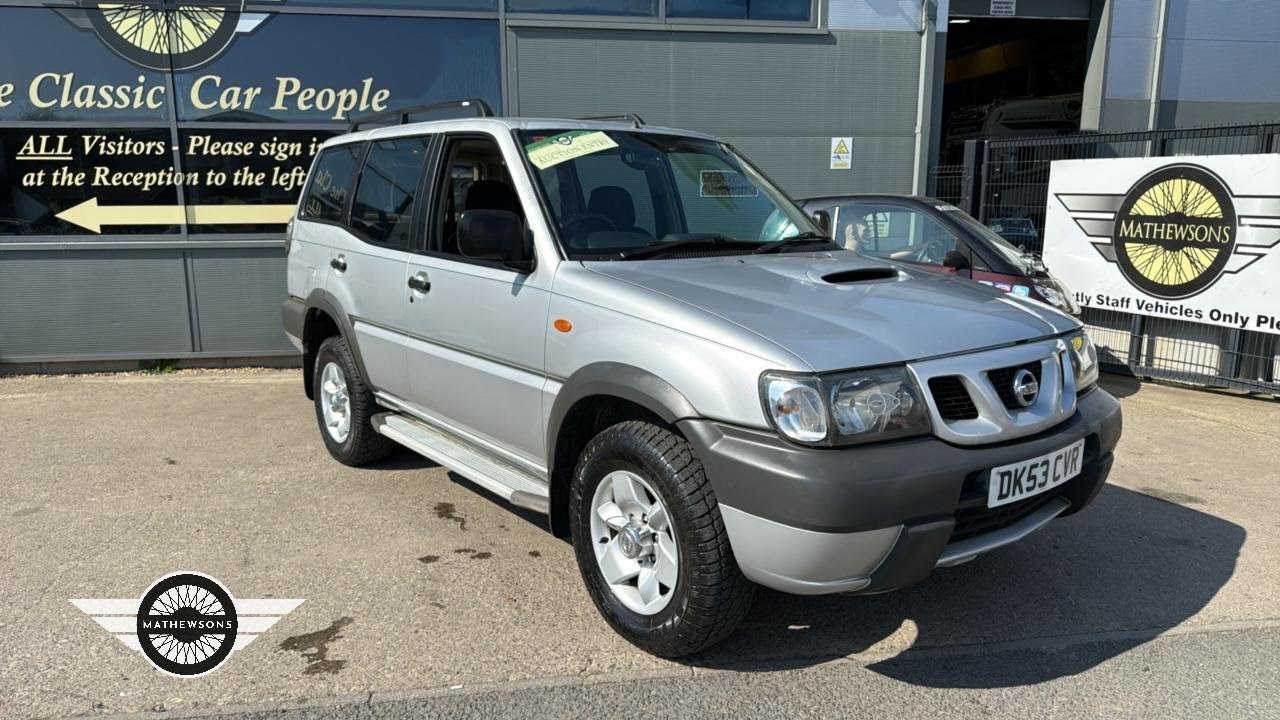 2003 NISSAN TERRANO TD | MATHEWSONS CLASSIC CARS | AUCTION: 16, 17 & 18 ...