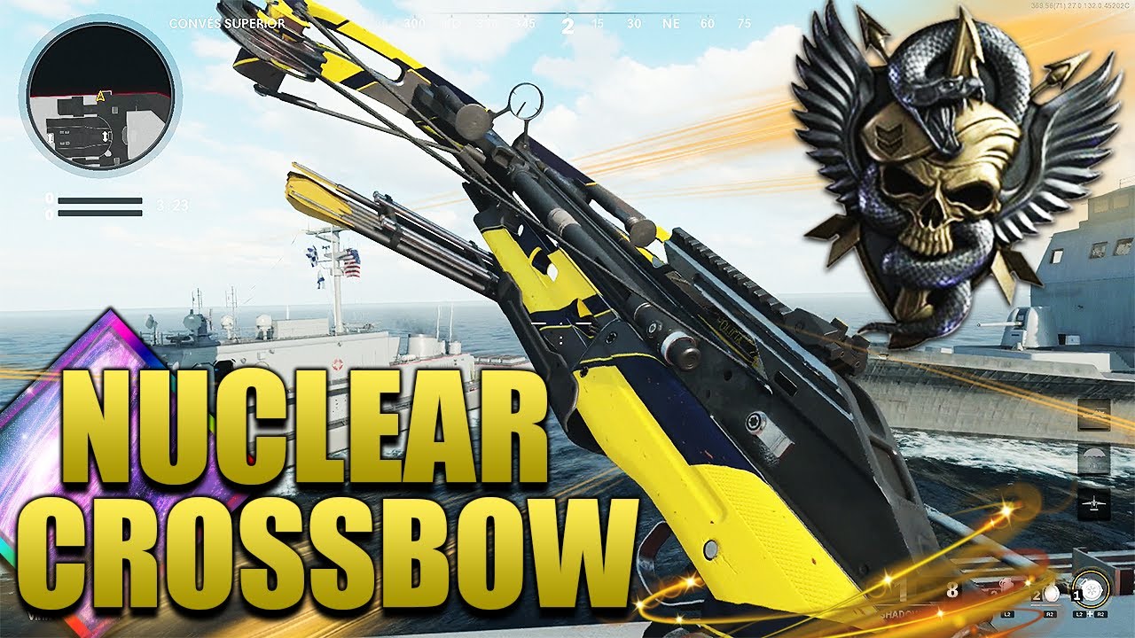 Primeiro NUCLEAR e foi de CROSSBOW?! CoD COLD WAR - YouTube