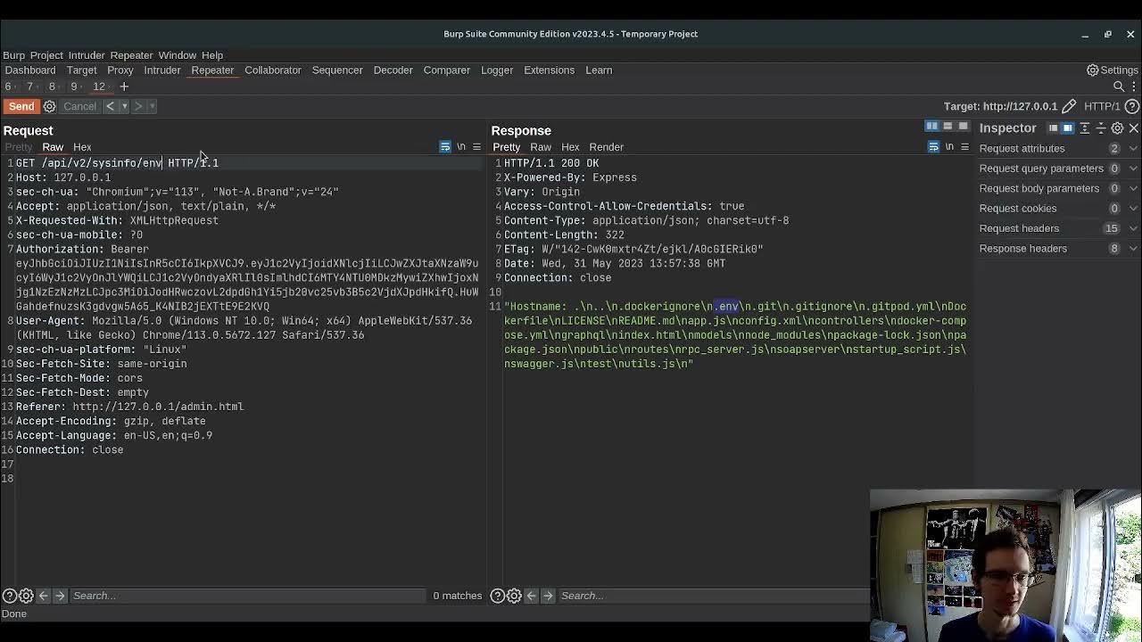 08. Remote Code Execution (RCE) / Hacking DVWS with Burp Suite - YouTube