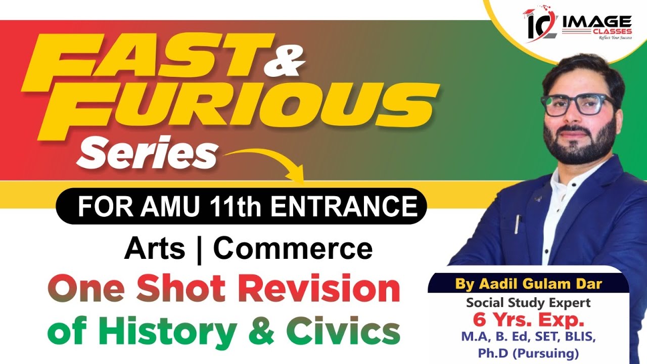 Complete AMU 11th Entrance Social Studies Revision (History & Civics) By Aadil Sir | Image ...