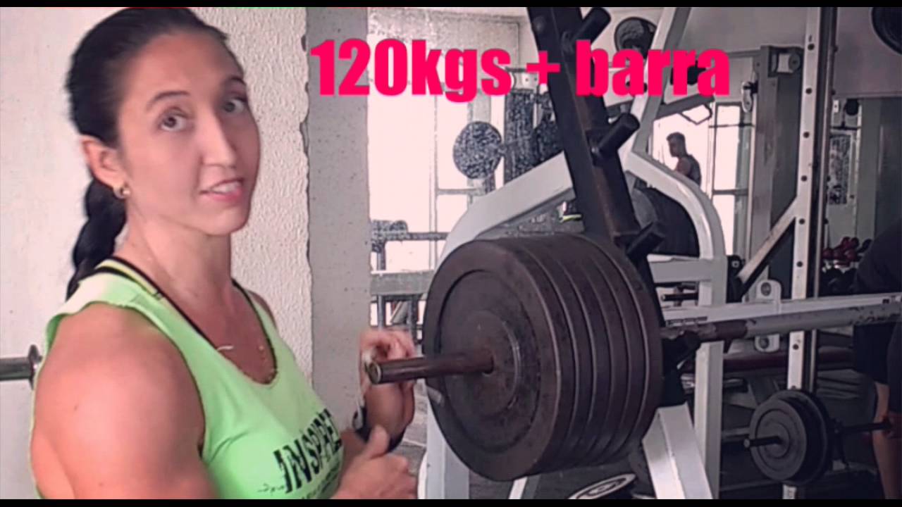 IFBB PRO Maria Rita Penteado treino de pernas - Leg Day - YouTube