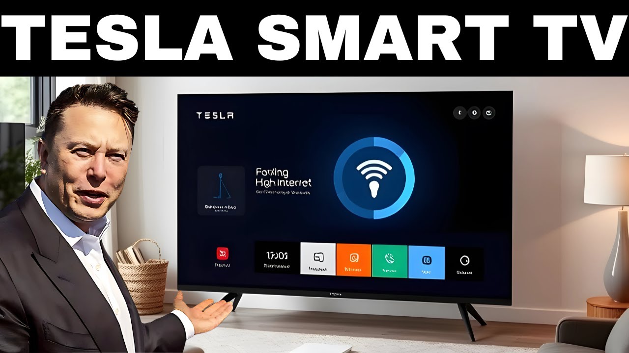 Elon Musk Announces 2025 Tesla NEW SmartTV! | FINALLY HIT The Market ...