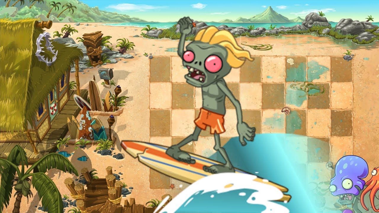 "Octo Zombie is the hardest zombie in Big Wave Beach" - YouTube