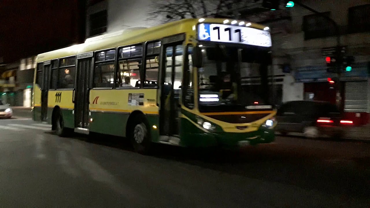 Línea 111 Interno 7022 | (Iguazú II Agrale MT 15.0 LE 6c Con a/a) - YouTube