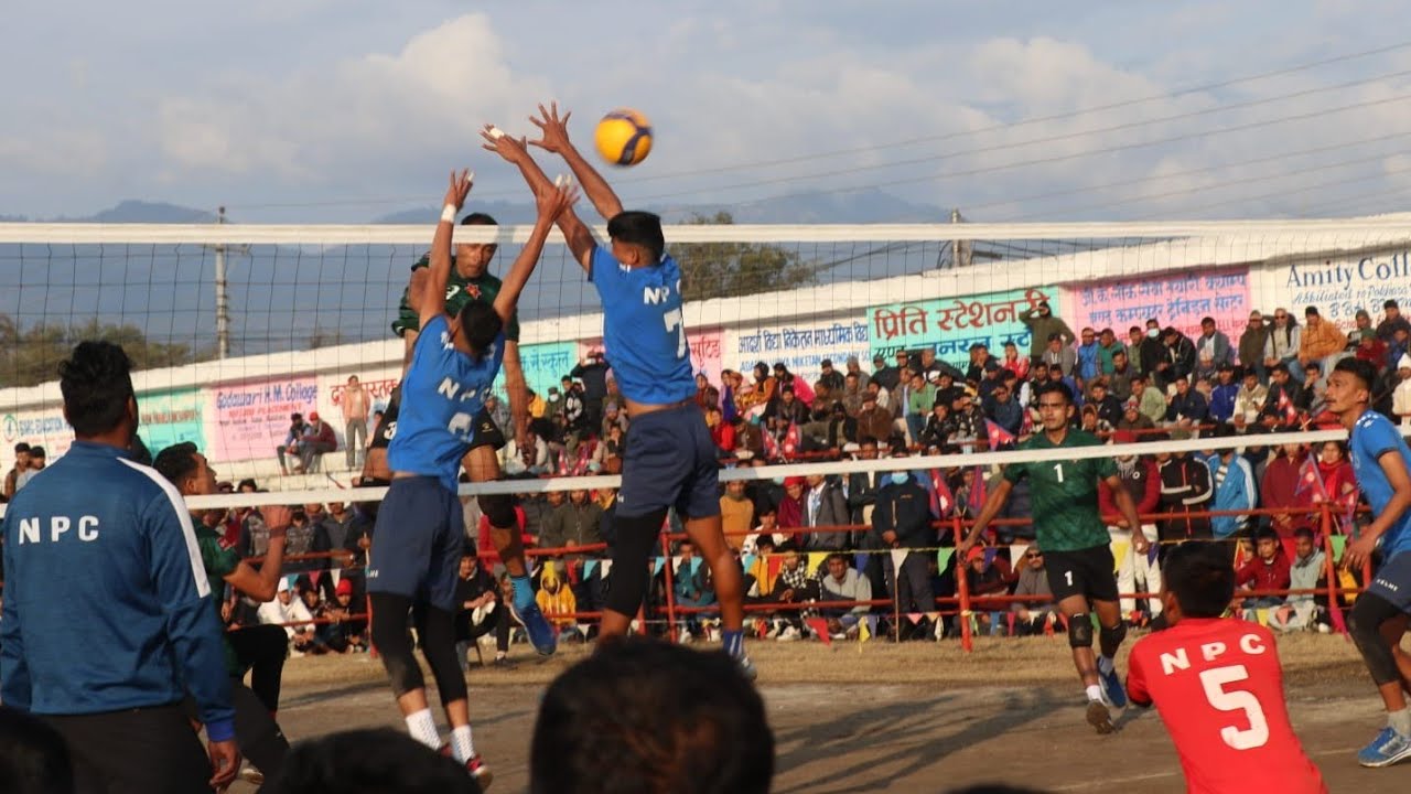 TAC Vs NPC volleyball/आर्मिलाइ के भयो सोझो सेट Omg तेस्रो मुख्यमन्त्री ...