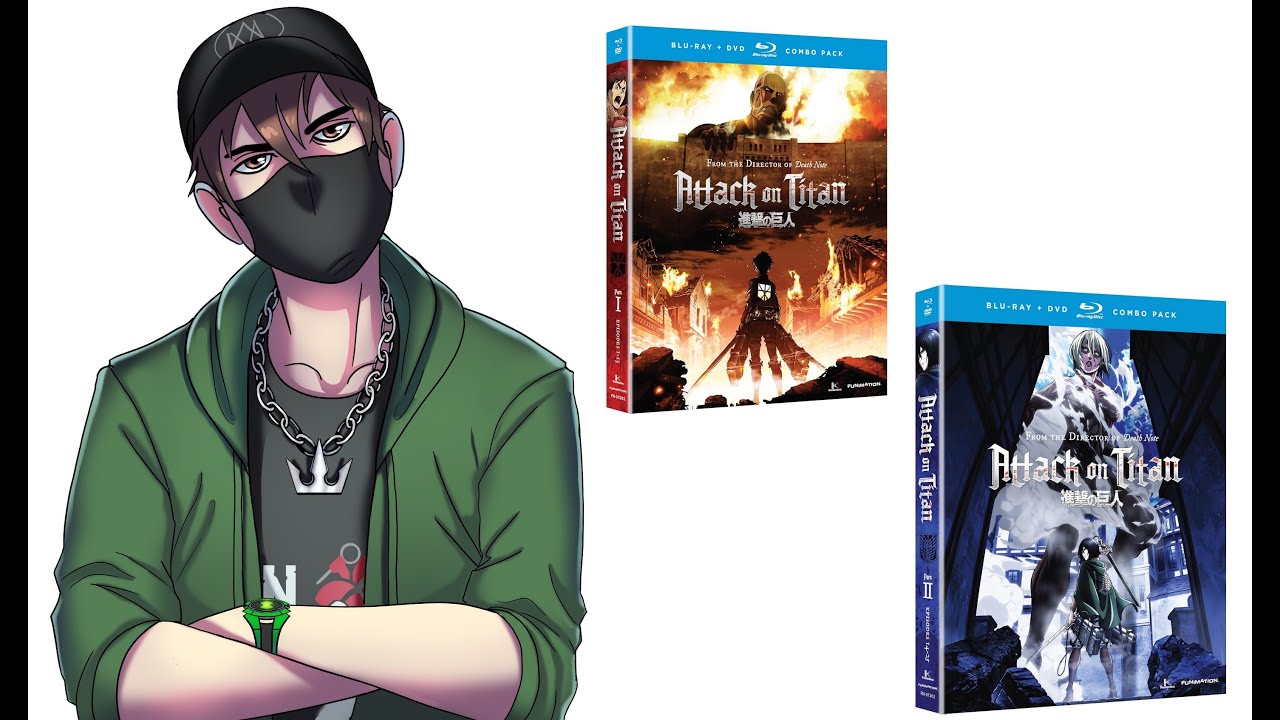 Attack On Titan Season 1 Parts 1 & 2 Blu-Ray/DVD Unboxings - YouTube