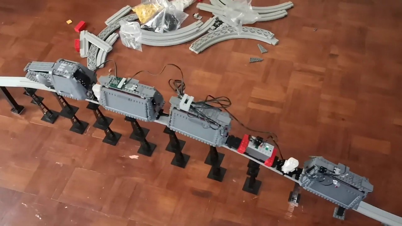 [WIP] LEGO Imperial Conveyex Transport Monorail - Powered Up (4) - YouTube