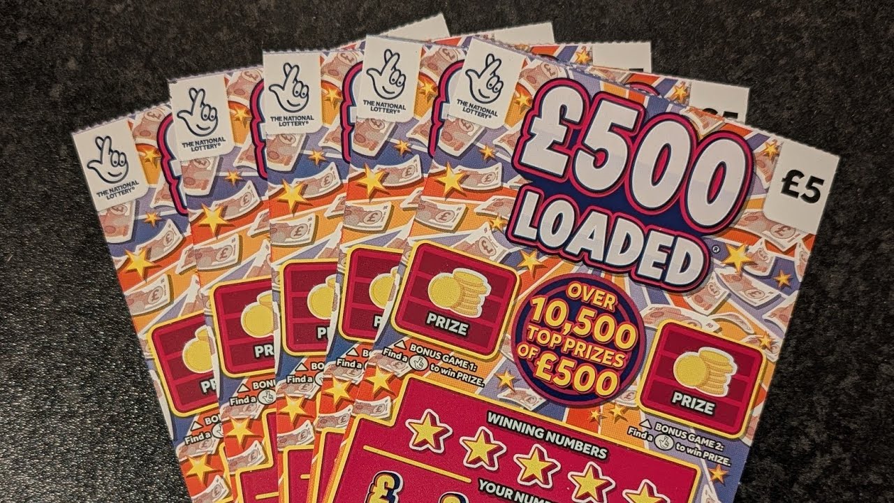 £25 of £500 Loaded Allwyn UK National Lottery Scratch Cards - YouTube