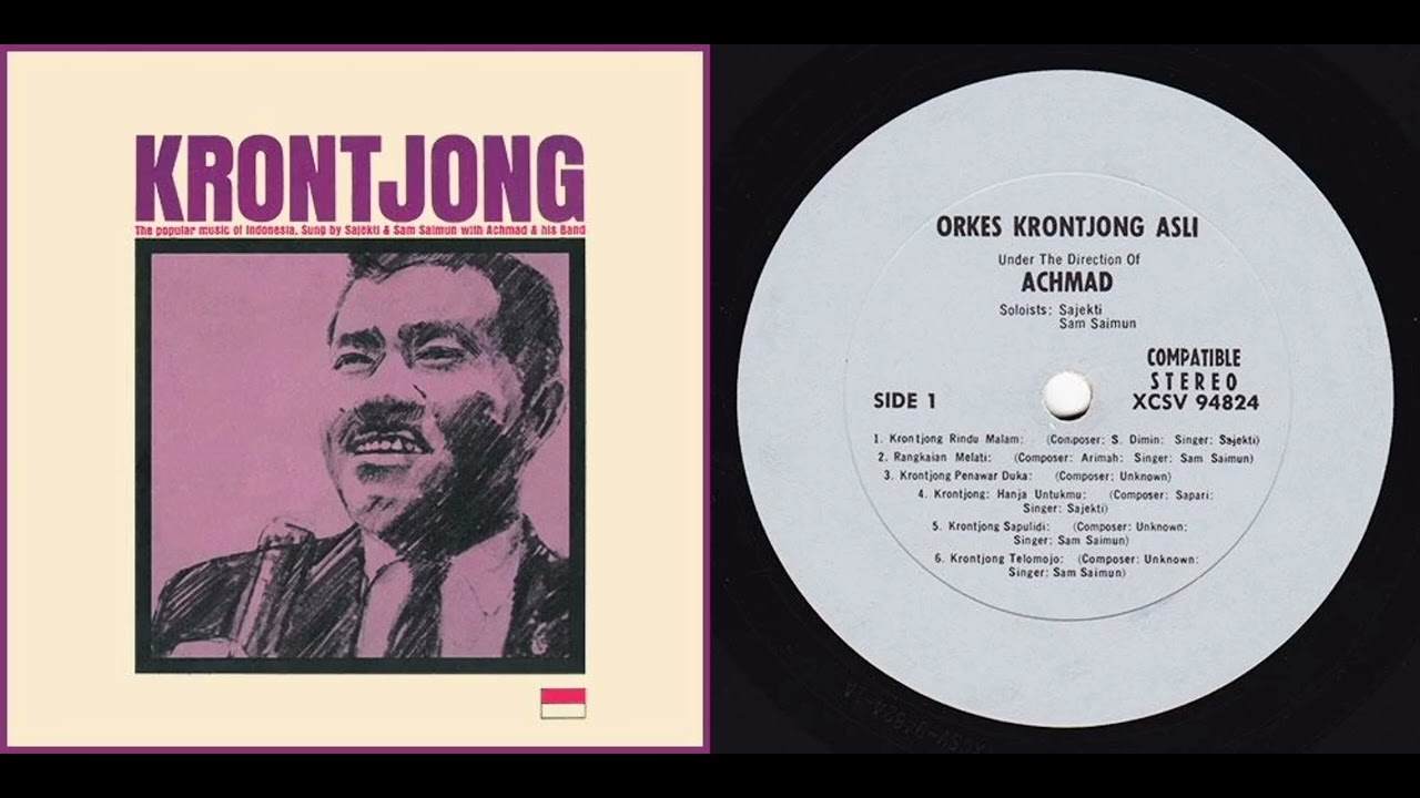 Sri Sajekti & Sam Saimun - Krontjong: The Popular Music of Indonesia ...