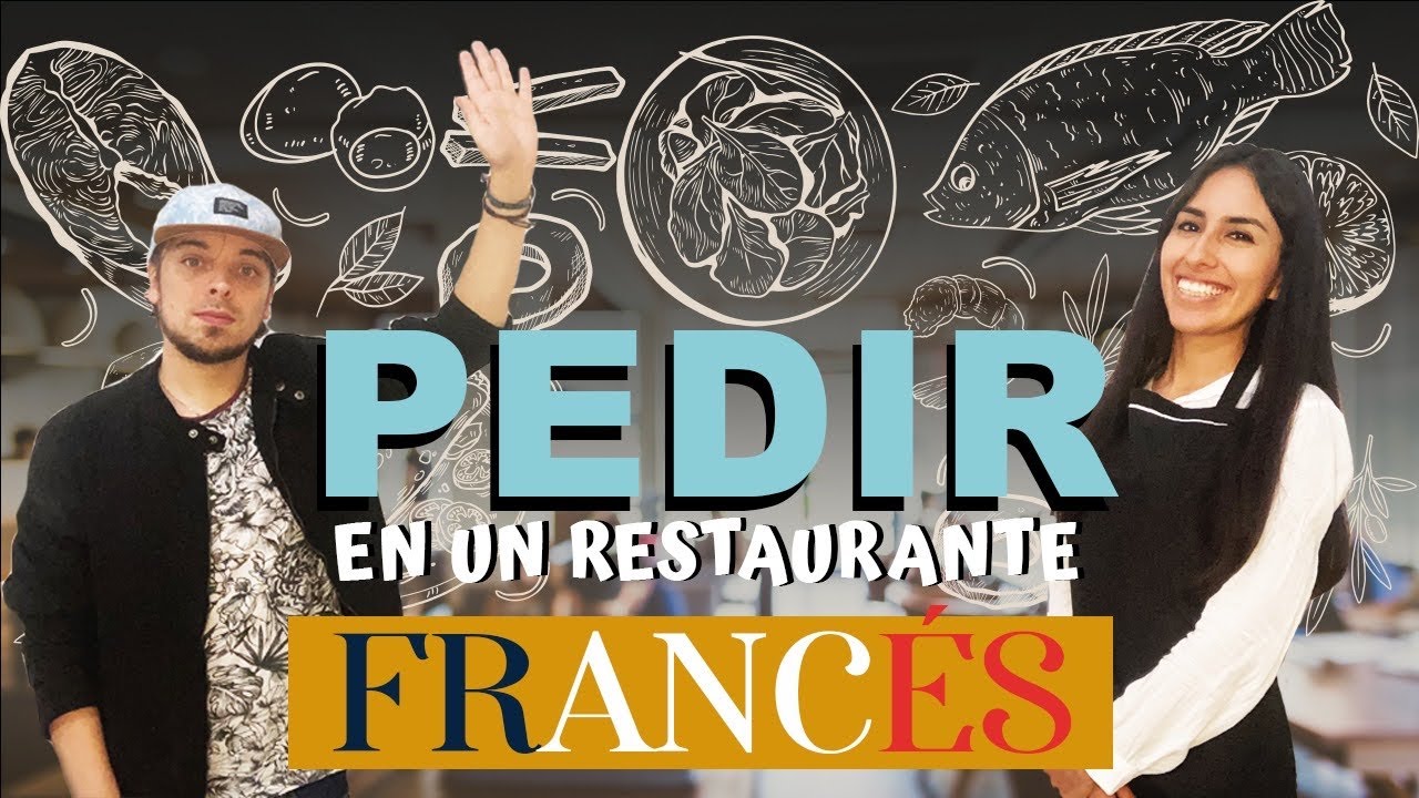 Como ordenar comida en francés| Palabras de comida en frances - YouTube