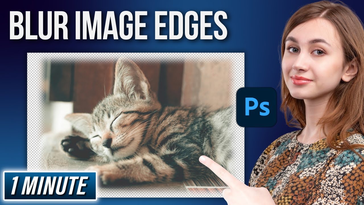 How to Blur Edges in Photoshop - YouTube