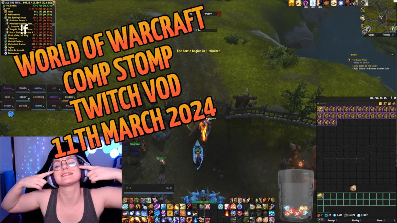 Twitch VOD 11th Mar 2024 | World of Warcraft Comp Stomp - YouTube